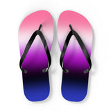 Genderfluid Pride Ombre Flip Flops – PRIDE MODE